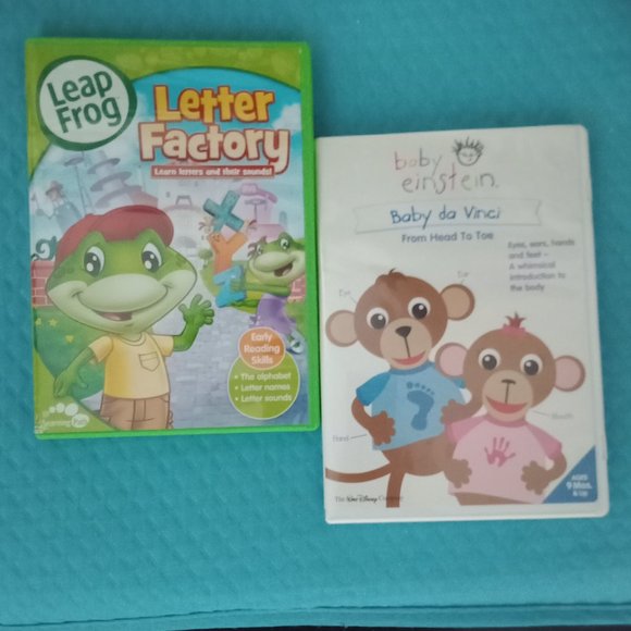 Other | Baby Da Vinci Letter Factory Dvds2 | Poshmark